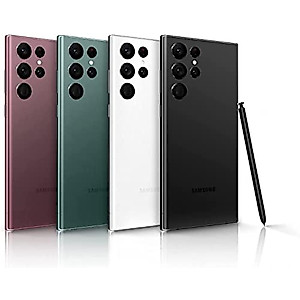 SAMSUNG Galaxy S22 Ultra S9080 5G Dual-SIM 256GB 12GB RAM Factory Unlocked for All Carriers - Phantom Black