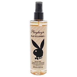 Playboy Female Play It Lovely Body Mist, 8 Fluid Ounce