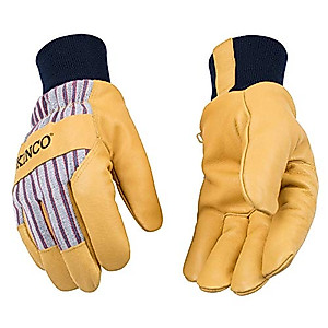 Kinco - Premium Leather Work and Ski Gloves, Heatkeep Insulation, (1927KW)