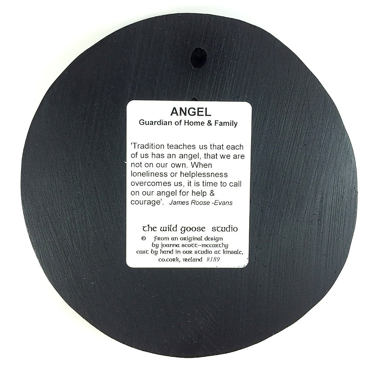 Wild Goose Irish Guardian Angel of Home & Family Plaque