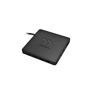 Thermaltake 9 Port LED Hub Sync Controller - Black
