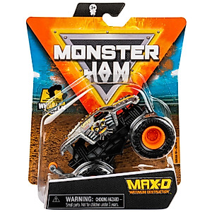 Monster Jam, Official Max D Monster Truck, Die-Cast Vehicle, Legacy Trucks Series, 1:64 Scale