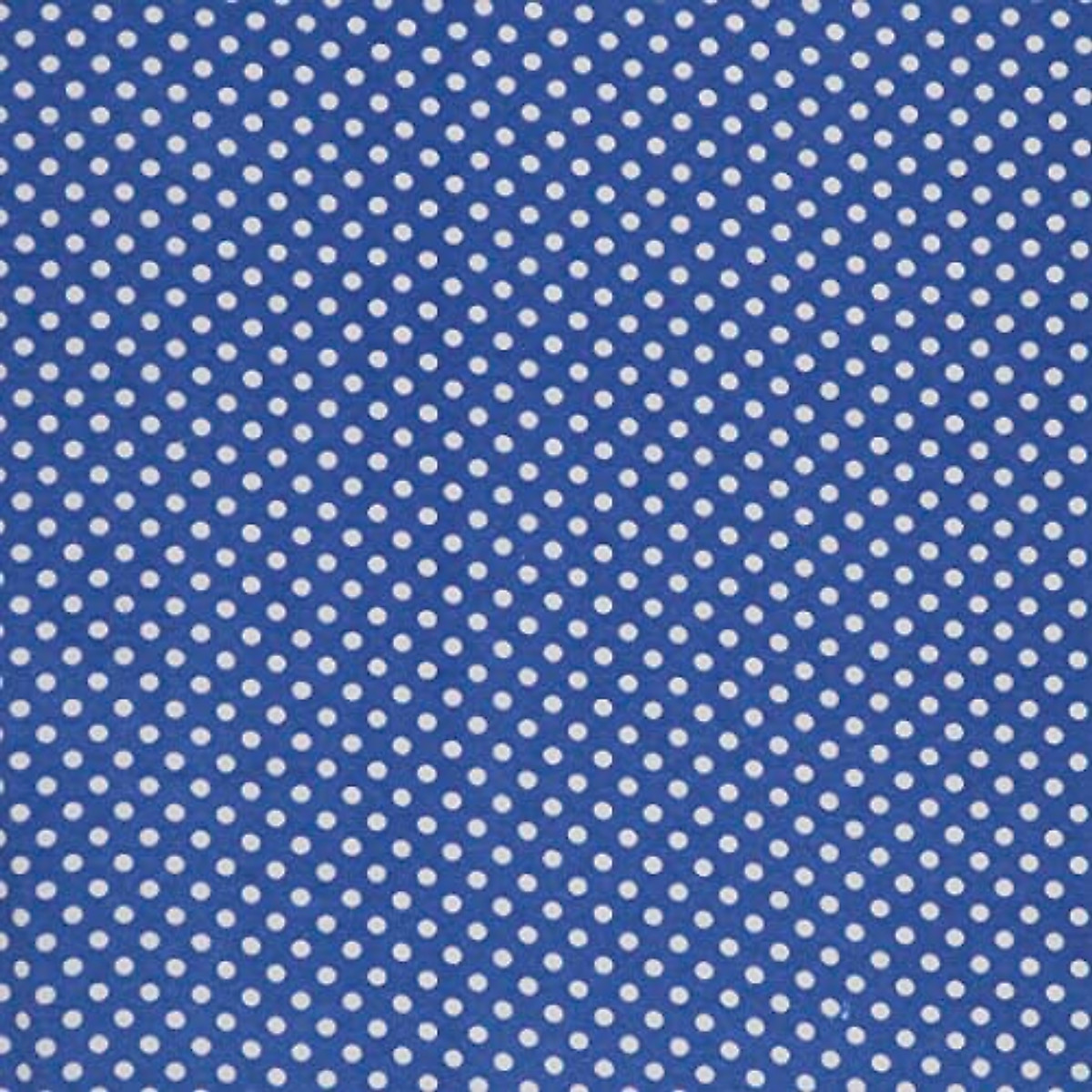 Mook Fabrics Flannel Polka Dot, Blue/White, 15 Yard Bolt