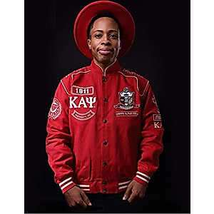 Kappa Alpha Psi M10 Racing Twill Jacket [3XL] Crimson Red