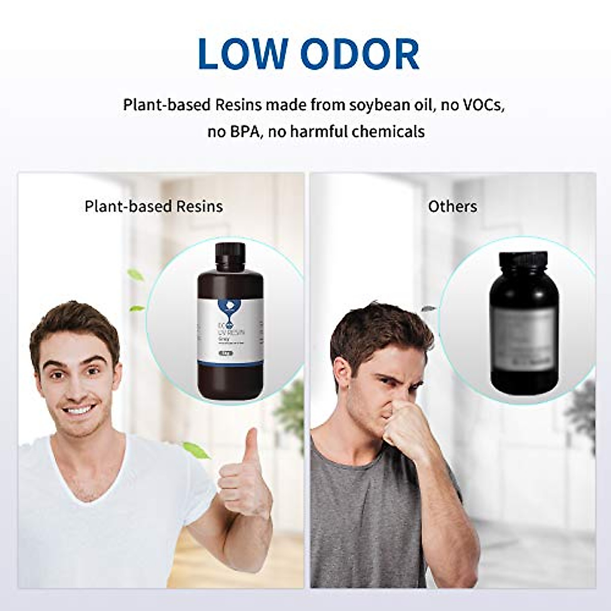 ANYCUBIC Photon Mono X2 and Plant-Based Resin (Grey, 1KG), Resin Printer Bundle