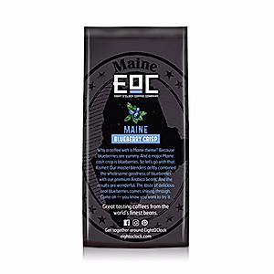 Eight O'Clock Coffee Flavors of America Ground Coffee, Maine Blueberry Crisp, 11 Ounce, 100% Arabica, Kosher Certified,Count 1(Pack of 1)