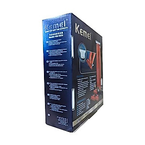 KEMEI Men's Precision Modelling DIY Hair Cutter Baldheaded Hair Beard Trimmer Professional Barber Cordless Hair Clipper Machine Rechargeable Hair Trimmers