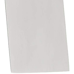 Mercer Culinary Praxis Rosewood Handle Square Edge Turner, 8 Inch x 3 Inch,Brown