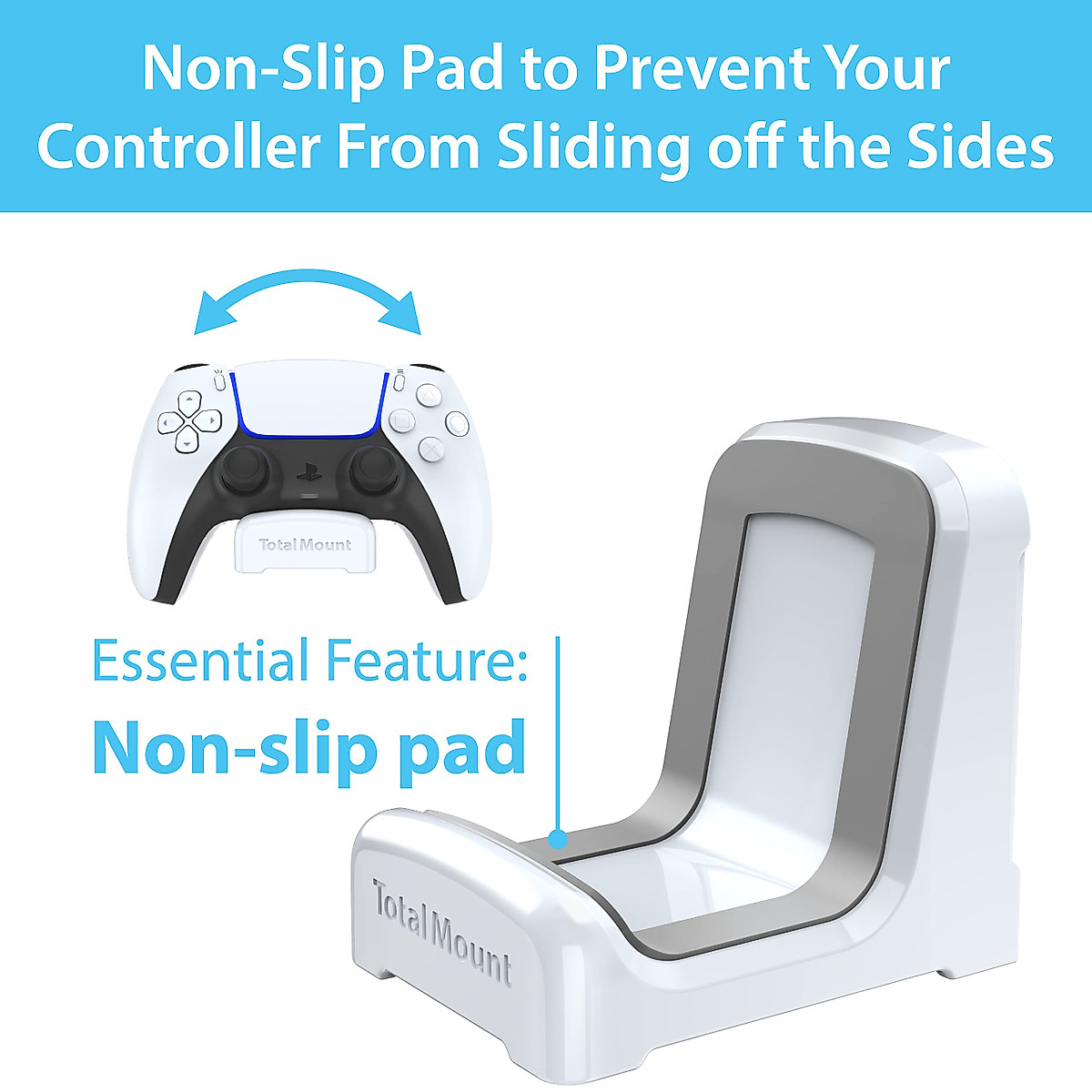 TotalMount Bundle for PS5 and Two PS5 Controllers