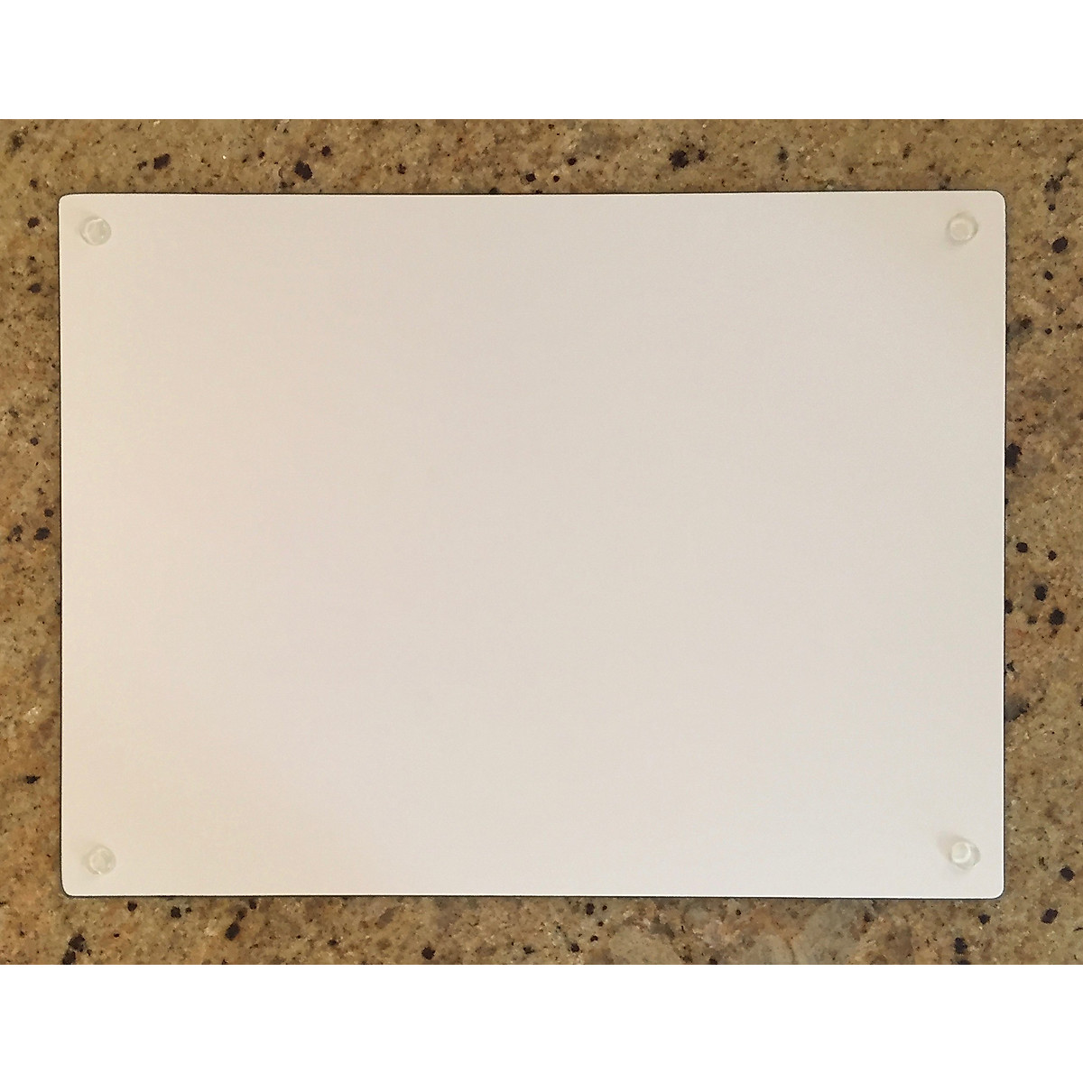 Holiday Christmas Glass Cutting Board: Winter Snowman Family Gathering Design (Snow Family Fun)