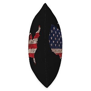 USA Classic Grunge Map Retro Apparel Anniston, Alabama 1872 Throw Pillow, 16x16, Multicolor