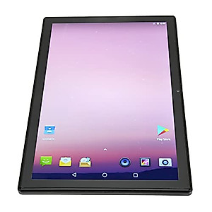 HEEPDD 10.1 Inch Tablet, Calling Tablet 2.4 5GWiFi Dual Band 8 Core CPU 100‑240V Black for Android11 for Office (US Plug)