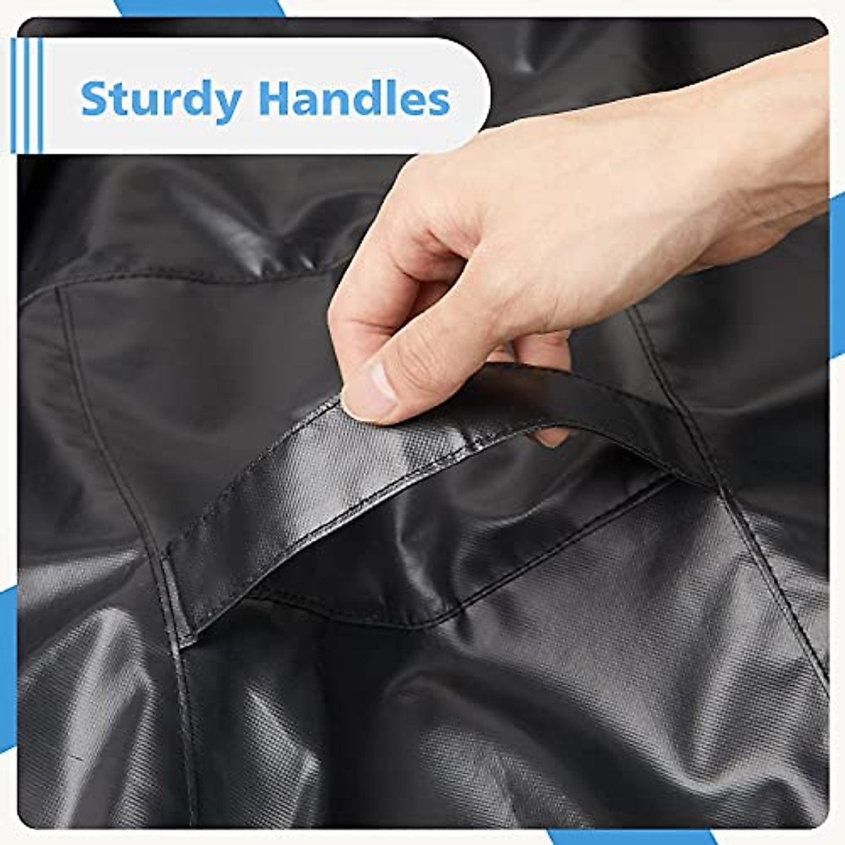 GASPRO 44'' Fire Pit Cover Square, Waterproof Square Fire Table Cover, Fits for 42-44 Inch Fire Pit, 44W x 44D x 24H Inches