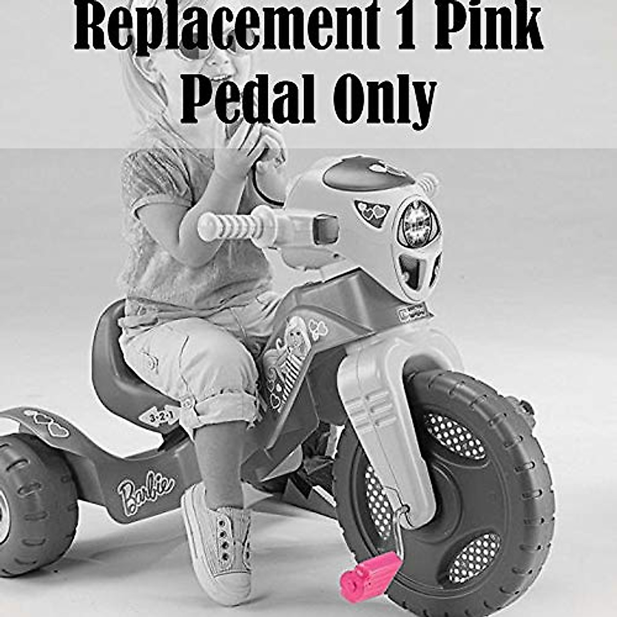 Fisher-Price Barbie Lights and Sounds Trike X6020 - Replacement Pink Pedal