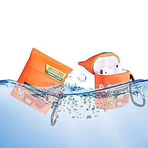 Compatible with Airpods Case, Cool Lovely Cute 3D Cartoon Funny Airpods Cover, Soft Silicone Protective Shockproof Charging Case Compatible with Airpods 2 & 1 Covers Cases