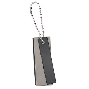 UST MagBar Fire Starter with Durable, Lightweight Design, Built-in Ferro Rod and Serrated Edge for Hiking, Camping, Backpacking and Outdoor Survival