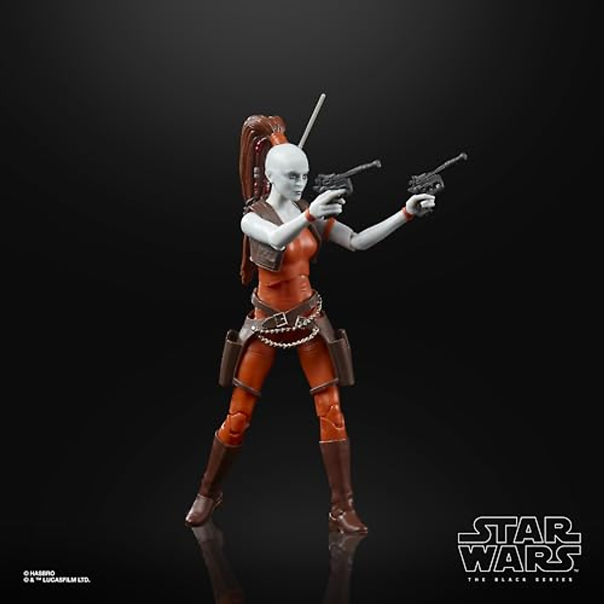 STAR WARS The Black Series Aurra Sing Toy 6-Inch-Scale The Clone Wars Collectible Action Figure, Toys for Kids Ages 4 and Up,F1870