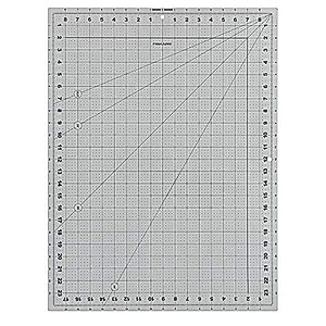 Fiskars Crafts Cutting Mat – DIY (18 in. x 24 in.), 18x24, Grey