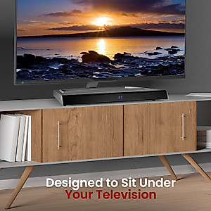 Pyle PSBV630HDBT Home Theater Speakers, TV Sound Bar Sound Base Bluetooth Wireless Speaker