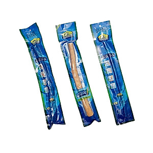 3 Pack of Sewak Siwak Meswak Miswak Sticks Stick Al Khair Natural Herbal Toothbrush Vacuum Sealed Natural Flavored Brush Tooth Toothbrush