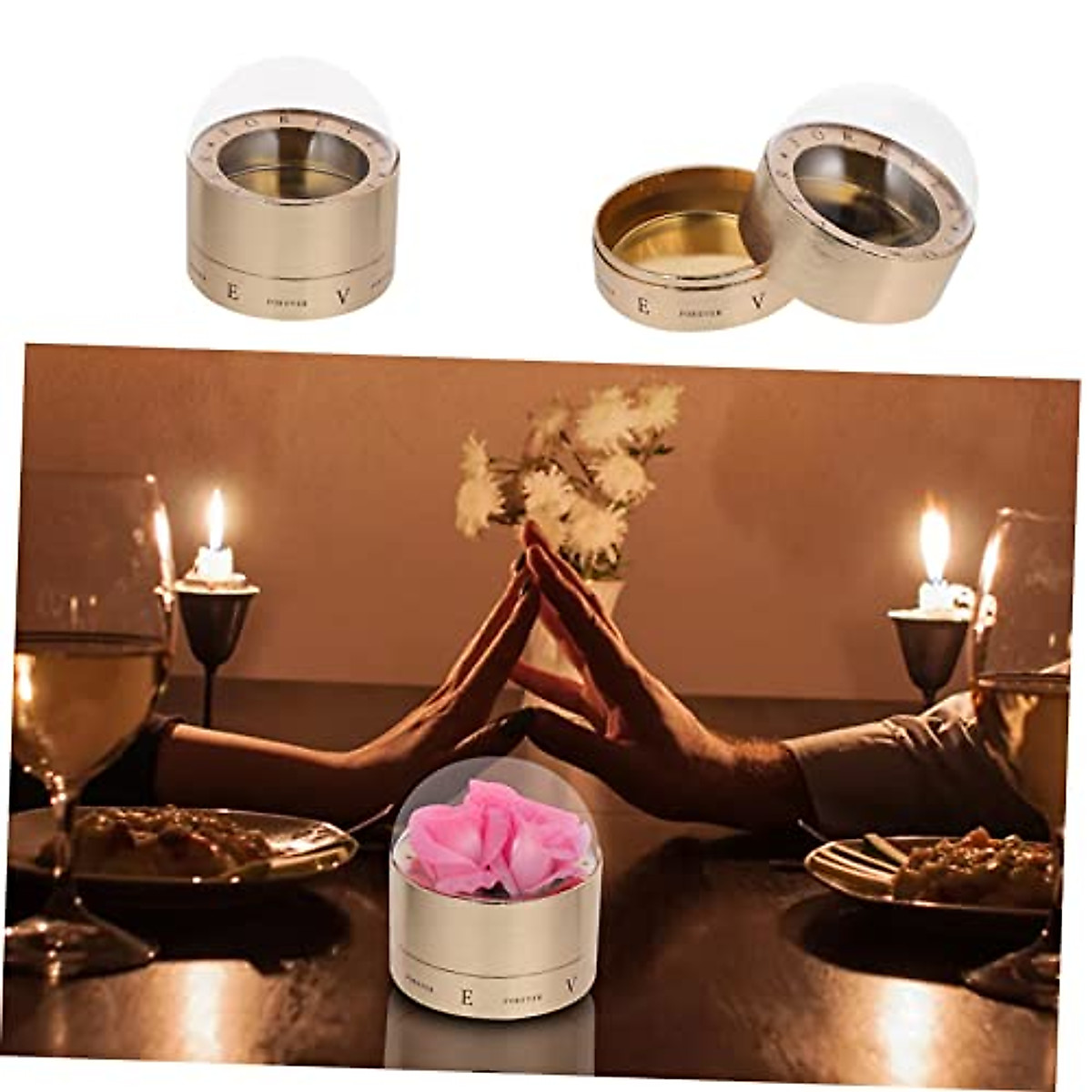 LALAFINA Box Packing Box Plastic to Go Containers Mini Chocolates Mini Cake Boxes Wedding Dome Cake Box Candy Buffet Containers Windowed Boxes Chocolate Box Unique Box Souvenir PC