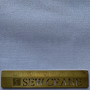 25 Count Evenweave Embroidery Fabric Cross Stitch Cloth, White, W29″ x L39″