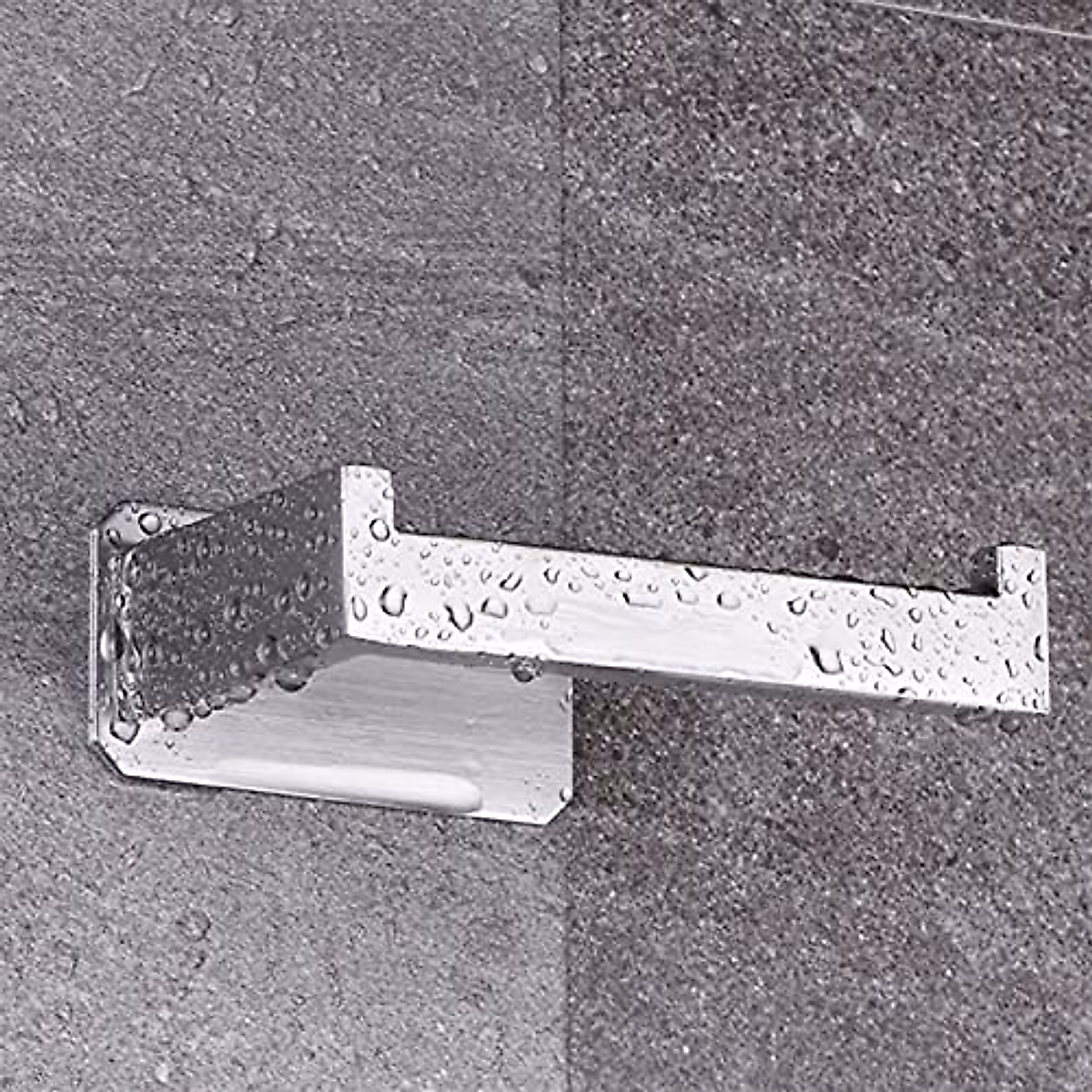 Toilet Paper Holder No-Drill Self Adhesive Toilet Paper Holder Stainless Steel Bathroom Kitchen Roll Paper Accessory Tissue Towel Rack Metal Holders Toilet Roll Holder (Color : C Style)