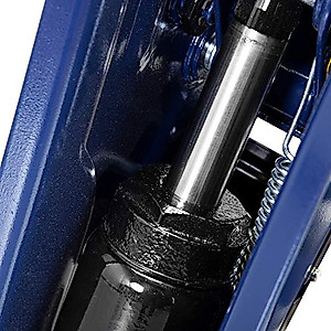 TCE AT82001U Torin Hydraulic Trolley Service/Floor Jack Combo with 2 Jack Stands, 2 Ton (4,000 lb) Capacity, Blue