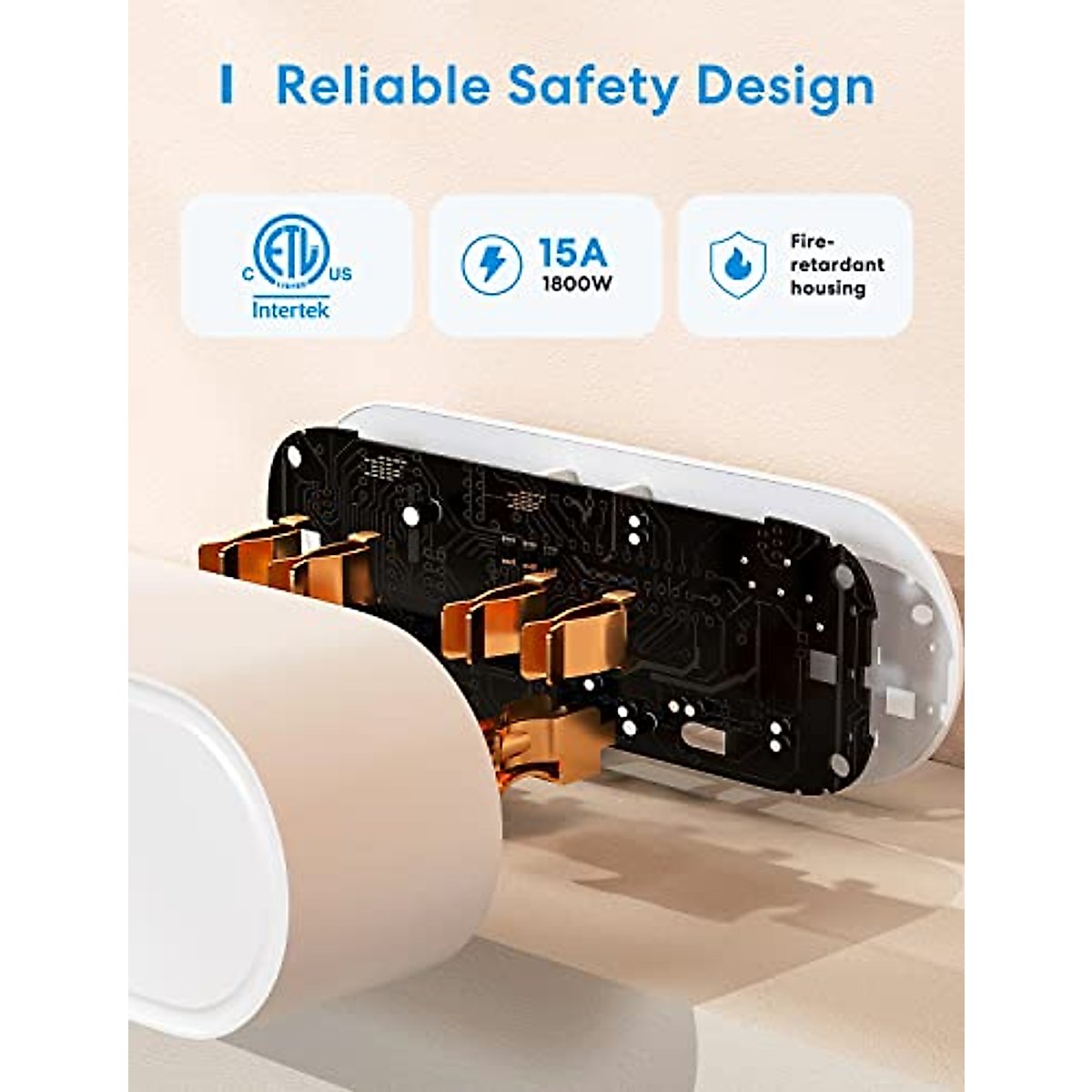 Smart Plug, Meross WiFi Dual Smart Outlet Supports Apple HomeKit, Siri, Alexa, Google Assistant & SmartThings, Voice & Remote Control, 10A, Timer, No Hub Required, 2.4GHz WiFi Only, 1 Pack