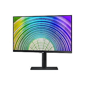 SAMSUNG S60UA 27-Inch QHD 2560 x 1440 Hi-Res 75Hz IPS Monitor HDMI, DP1.2, USB-C, Tilt, Swivel and Pivot (Renewed)