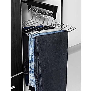 【4-Pack】 WAIKAS Pants Hangers,38cm, 304 Stainless Steel