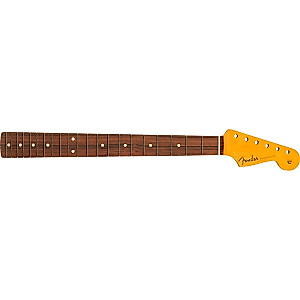 Fender Classic 60s Lacquer Stratocaster Neck, C Shape, 21 Vintage Frets, Pau Ferro Fingerboard