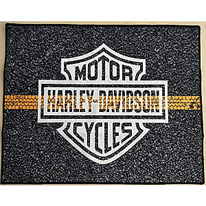 Harley Rug, Harley Legend Rug, Fantastic Rugs, Fan Rug, for Living Room, Home Decor Rug, Harley Davidson Rug, Popular Rug, Davidson Rug (2.6x3.3 feet - 80x100 cm)
