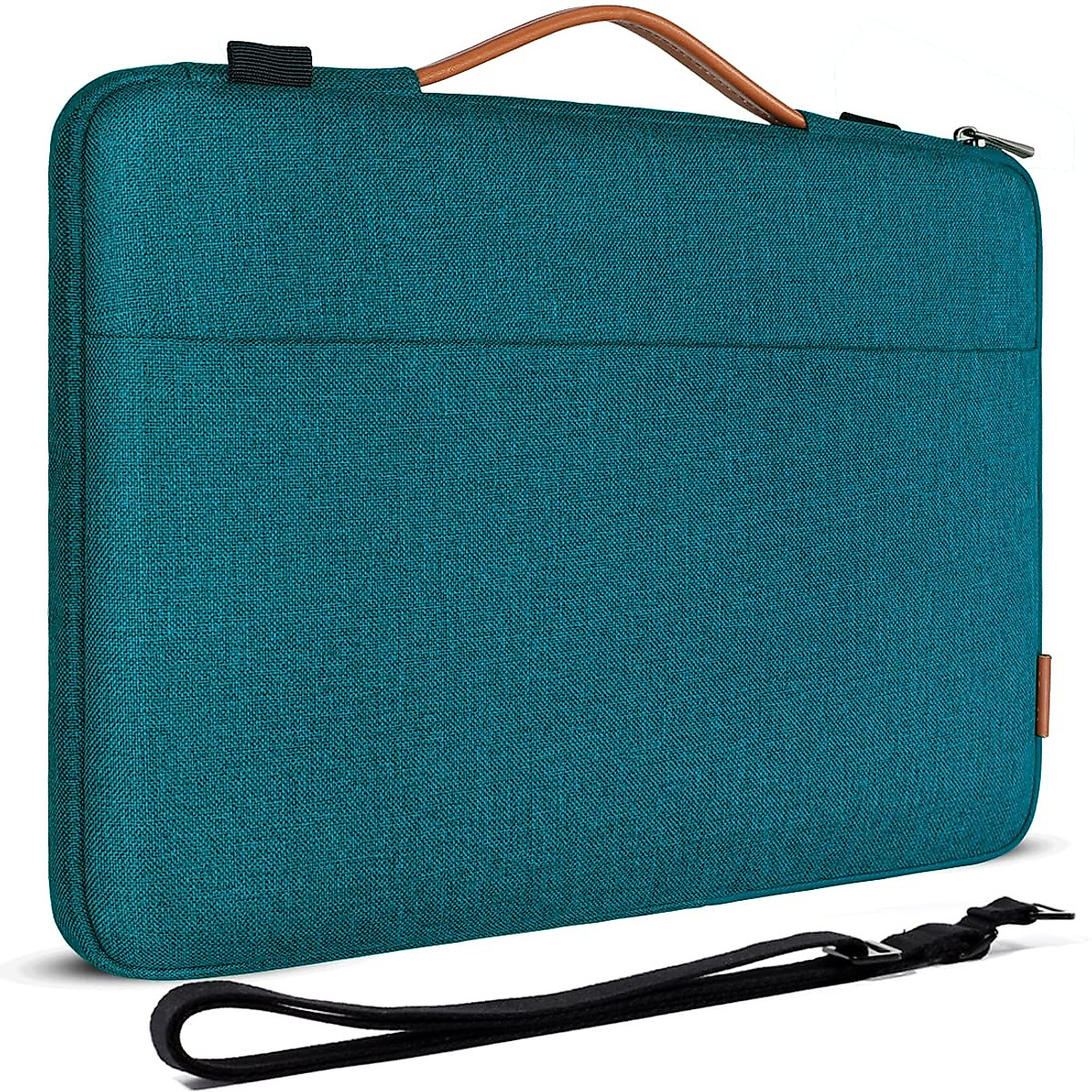 DOMISO 17.3 Inch Laptop Bag Cover Waterproof Shockproof Notebook Sleeve Case Shoulder Bag Protective Cover for 17.3" HP Pavilion 17/HP Envy 17/HP 17/MSI/Lenovo IdeaPad 321,Teal
