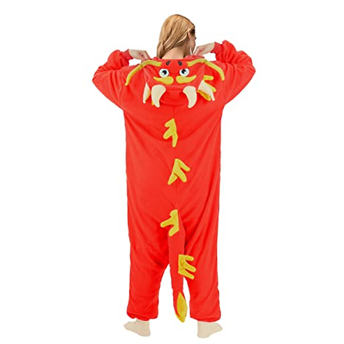 Adult Onesie Pajamas Animal Cosplay Homewear Sleepwear Jumpsuit Outfit Costume for Women Men