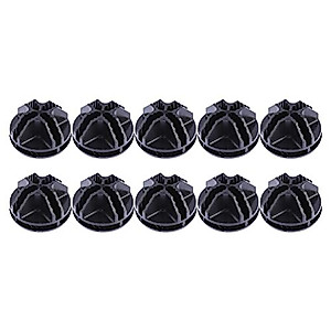 DOITOOL Metal Cabinets 30pcs Wire Cube Connectors ABS Plastic Wire Grid Cube Organizer for Modular Closet Storage Organizer and Wire Shelving Black Metal Shelving Rack