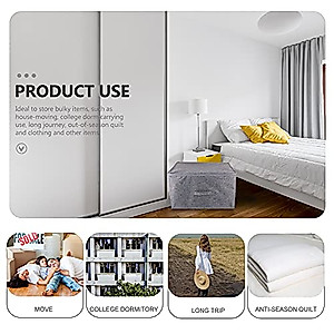 BESPORTBLE Clothes Storage Box Fabric Household