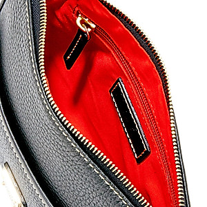 Dooney & Bourke Handbag, Pebble Grain Ginger Crossbody - Black