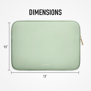 Vandel MacBook Air 13 inch Laptop Sleeve, Fits 13-13.3 inch Laptops: Neoprene MacBook Air & Pro Case, Chromebook, HP Soft Cover | Thin Computer Carrying Bag, Sage Green Mac (M1 & M2) Pouch