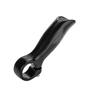 VGEBY1 Bike Handle Bar End, Aluminum Alloy Bar End Handlebar Security Grips Bar Ends Cycling with Stoppers for Road Mountain Bike