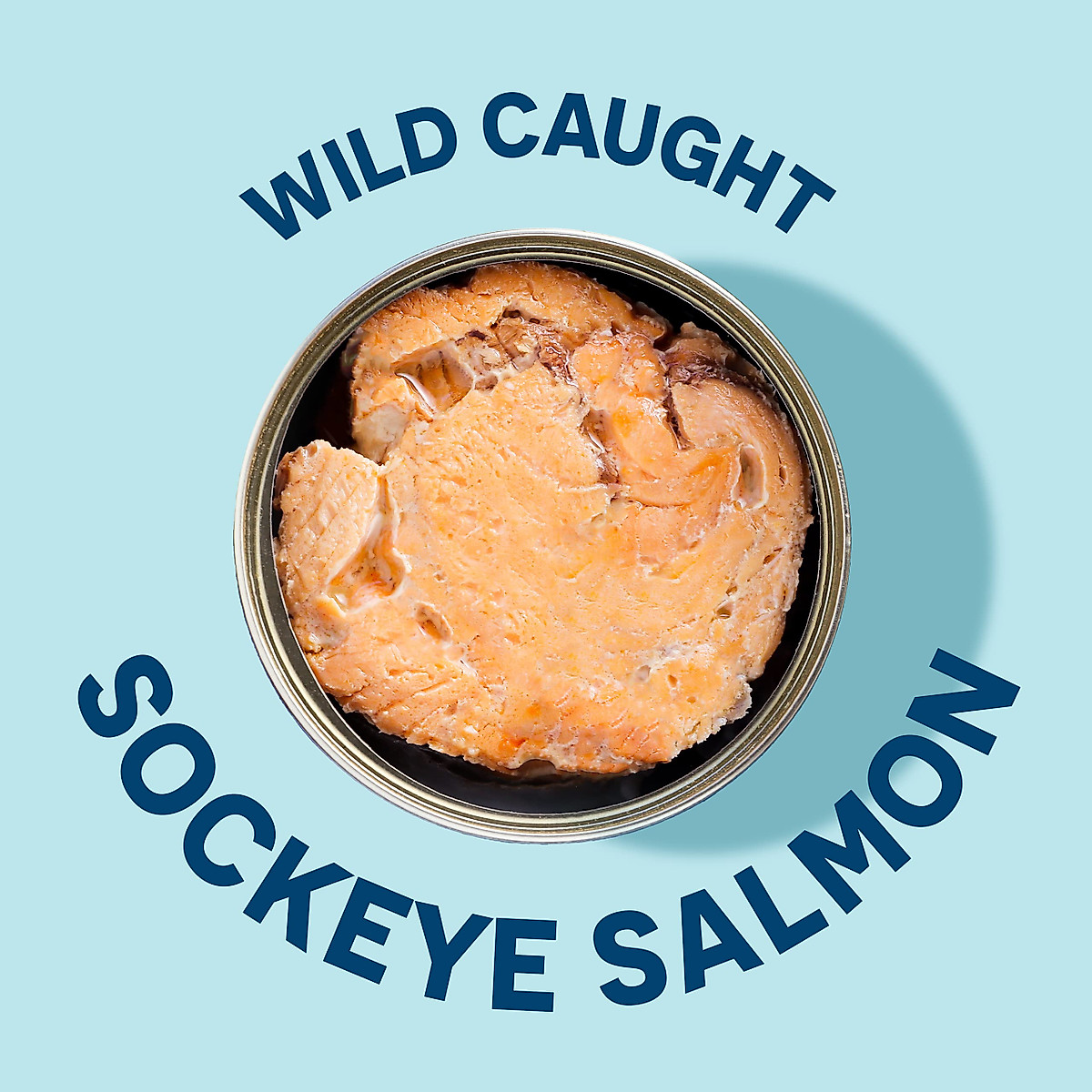 Wild Planet Wild Sockeye Salmon, Skinless & Boneless, Canned Salmon, Sustainably Caught, Non-GMO, Kosher 6 Ounce (Pack of 12)