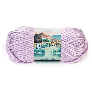 Lion Brand Yarn - Hometown - 6 Skein Assortment with Needle Gauge (Beach Ball)