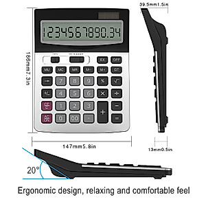 Helect H1006 Standard Function Desktop Business Calculator