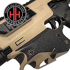 Handleitgrips Gun Grip Tape Compatible with MCK Roni for Glock 17 and 19 Gen 2 - Black Textured Rubber Pistol Grip Tape, Easy Installation, Gun Parts & Accessories, Veteran Owned, Made in The USA