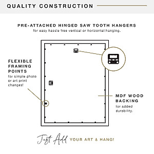 MCS Museum Poster Frame, Barnwood, 16 x 20 in, Single