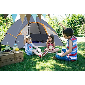 Camping Tent 2 Person, Waterproof Windproof Tent with Rainfly Easy Set up-Portable Dome Tents for Camping