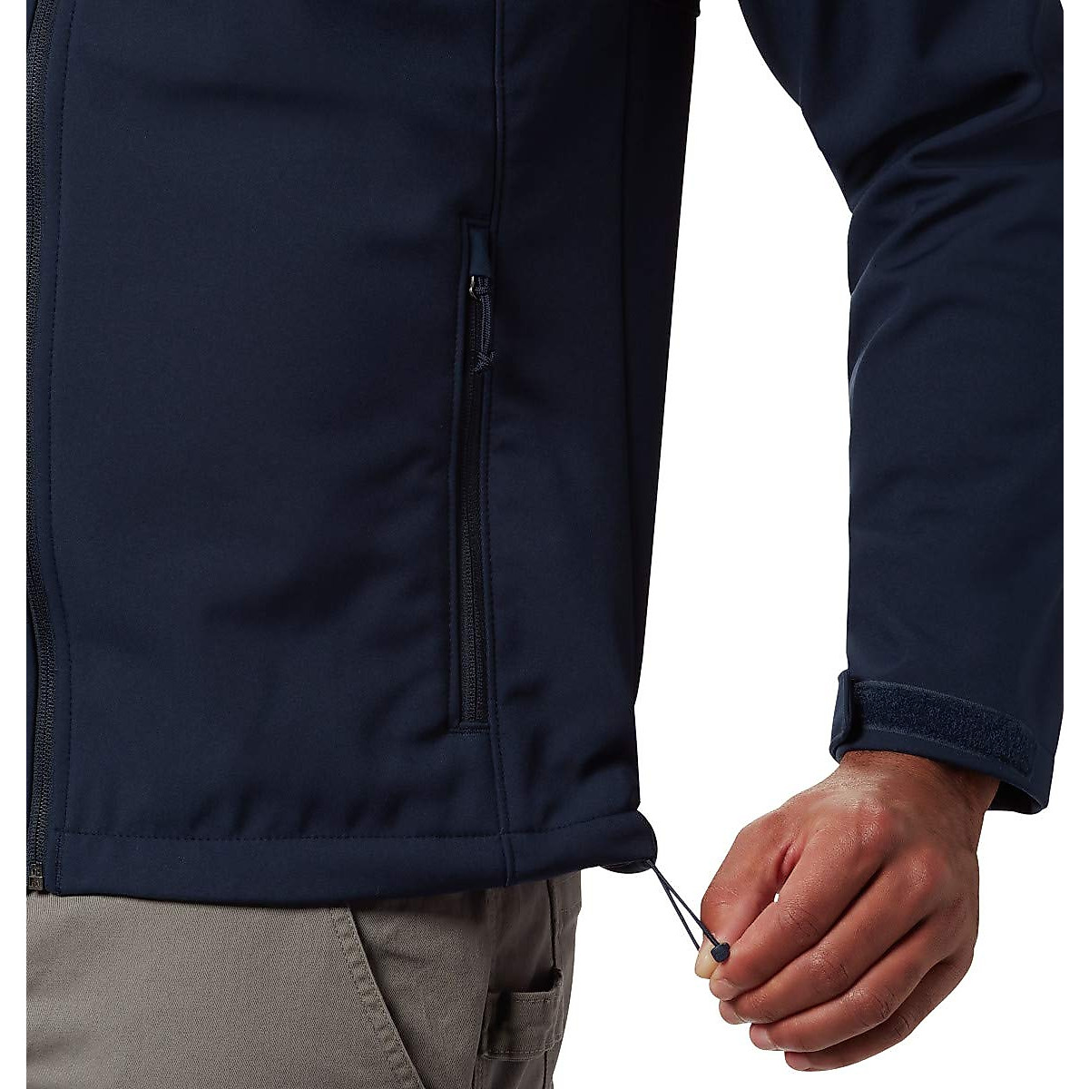 Columbia Men's Ascender Hooded Softshell Jacket, Collegiate Navy, X-Large