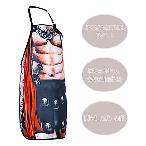 New Hot Man Kitchen Apron Men's Funny Kitchen Apron Creative Cooking Grilling Baking Aprons for Gifts