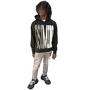 Sunwittafy Y2k Hoodie Men Women Letter Print Zip Up Hoodie Teens Grunge Pullover Sweatshirt Harajuku Star Jacket Streetwear