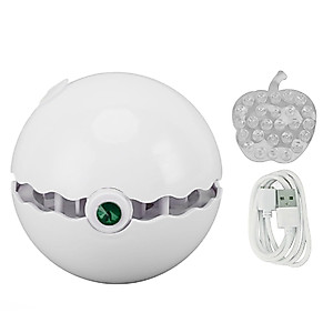 Mini Dishwasher, USB Charging Ultrasonic Dishwasher High Speed Rotation ABS Lightweight for Home (Green)